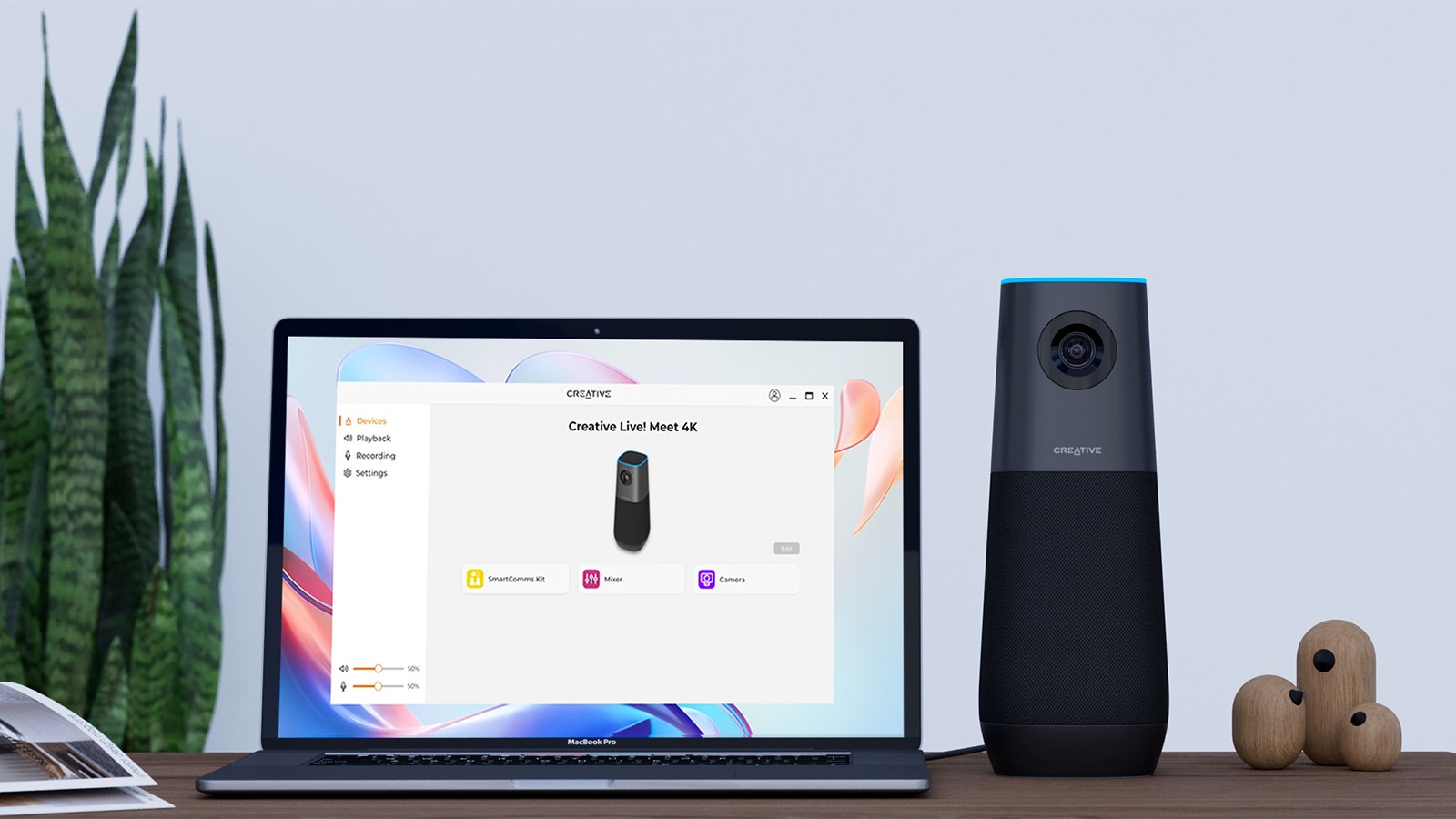 Creative Live! Meet 4K: konferencyjna kamera internetowa z sensorem 4K ...